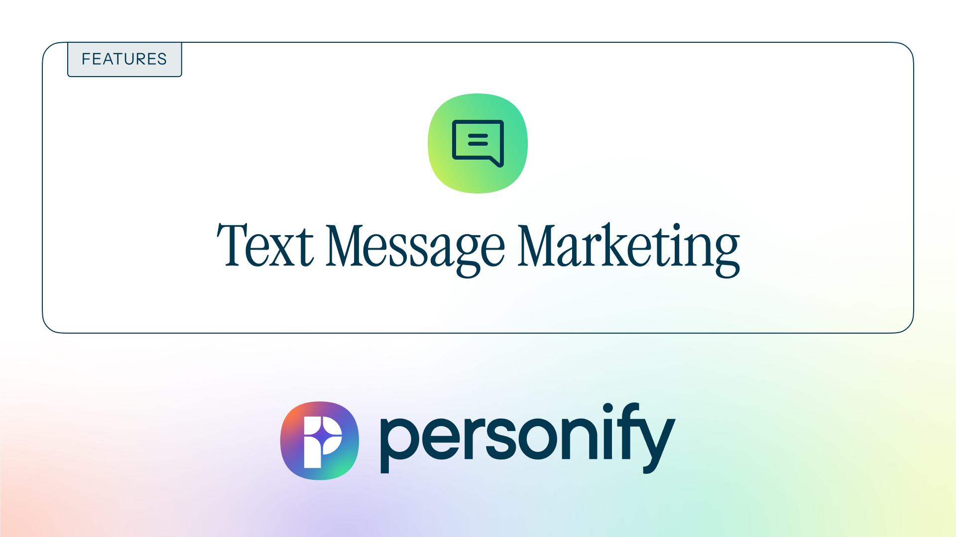 Text Message Marketing - Personify